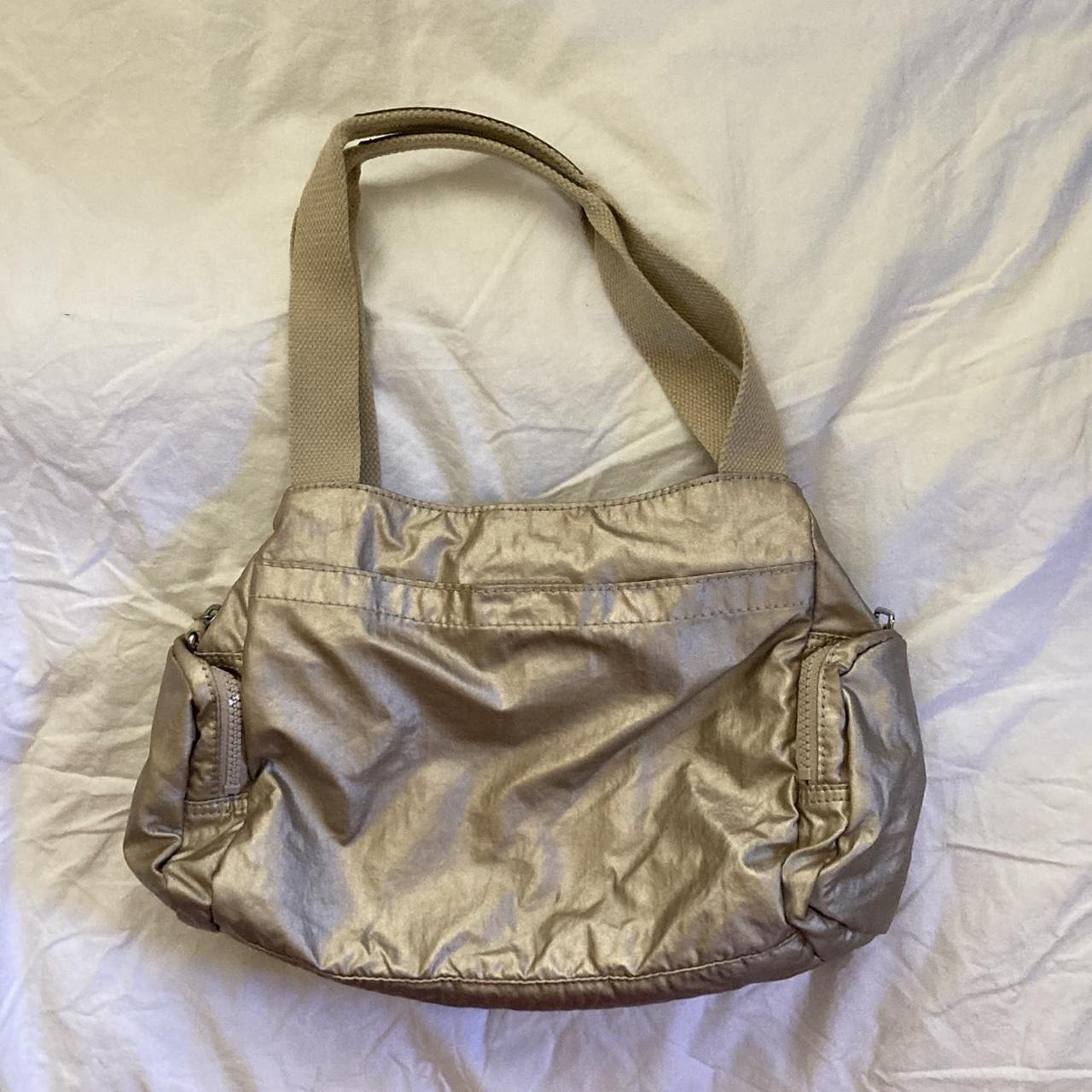 Kipling Women's Gold Bag | Depop