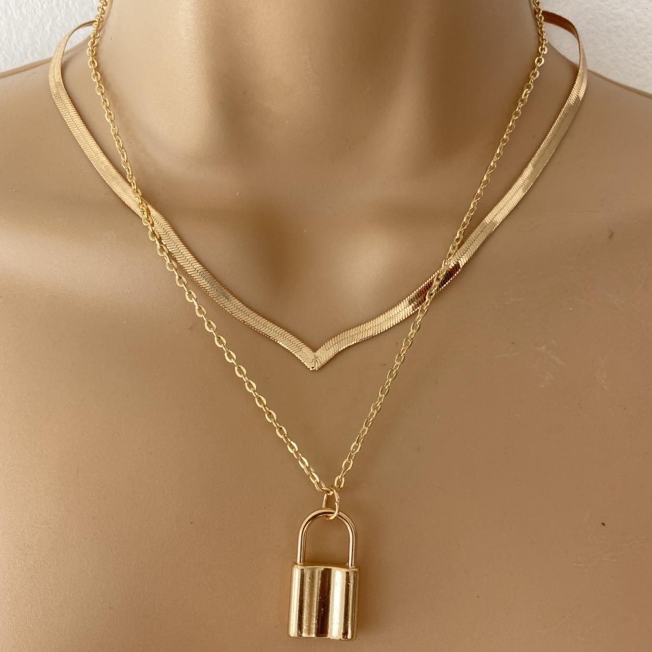 Customized Gold Chain Necklace. Necklace for... - Depop