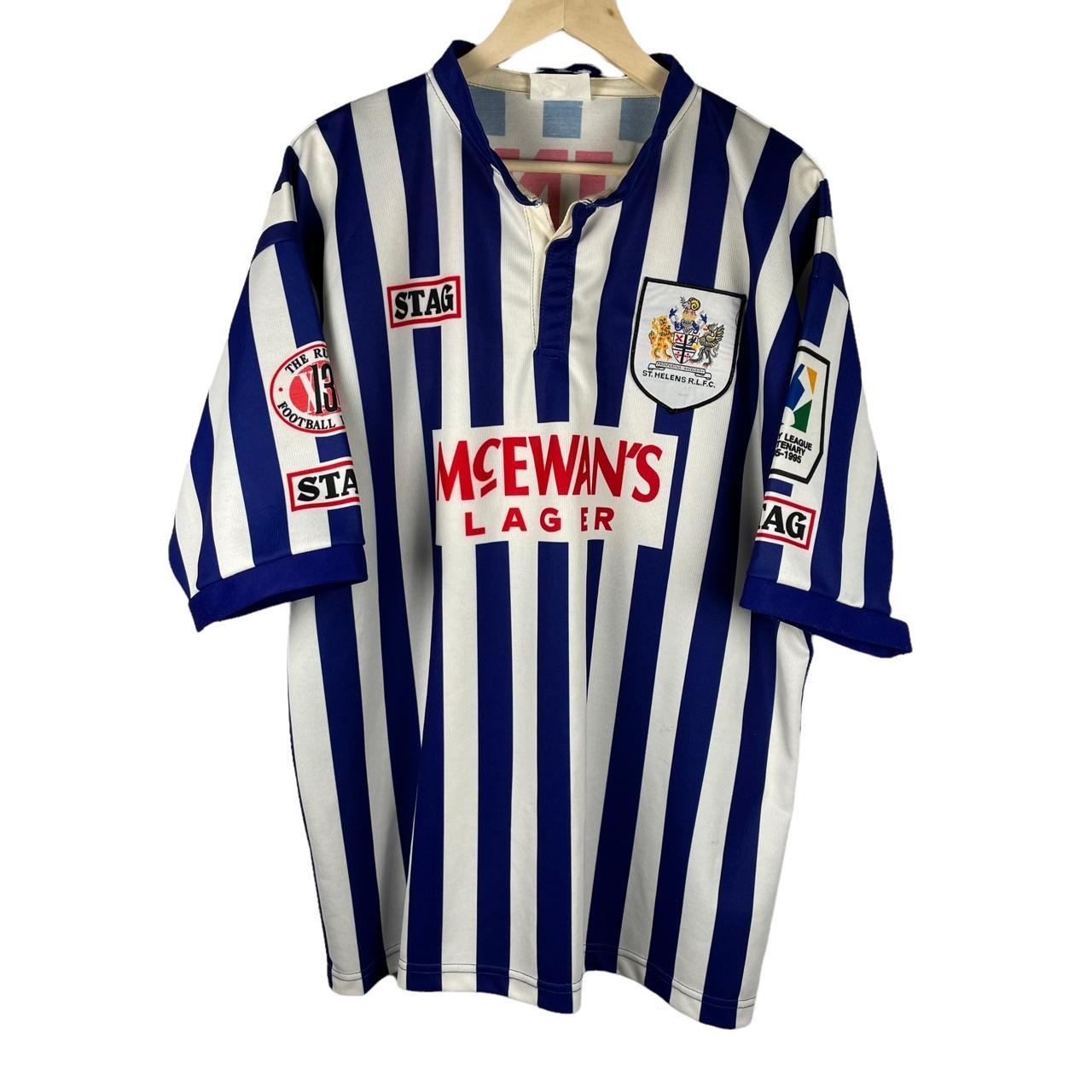 St Helens 1996 vintage Rugby League Shirt Very Good... - Depop