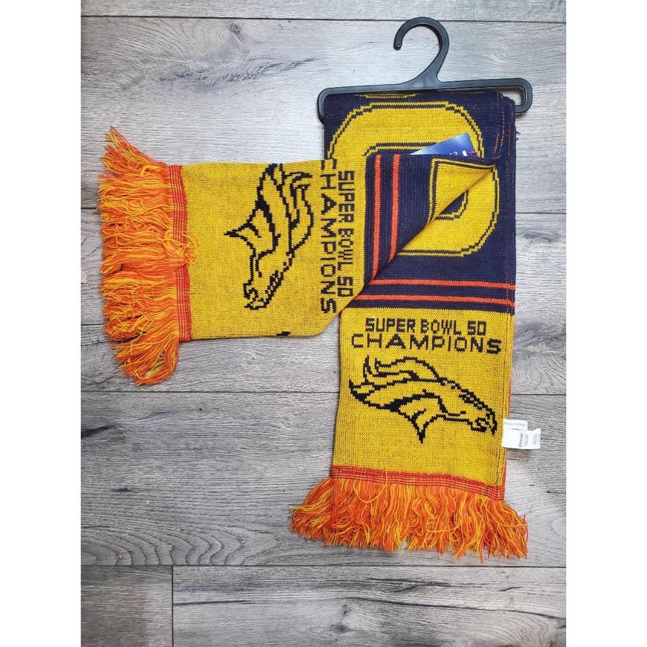 FOCO Superbowl 50 Champion Denver Broncos Scarf NFL... - Depop