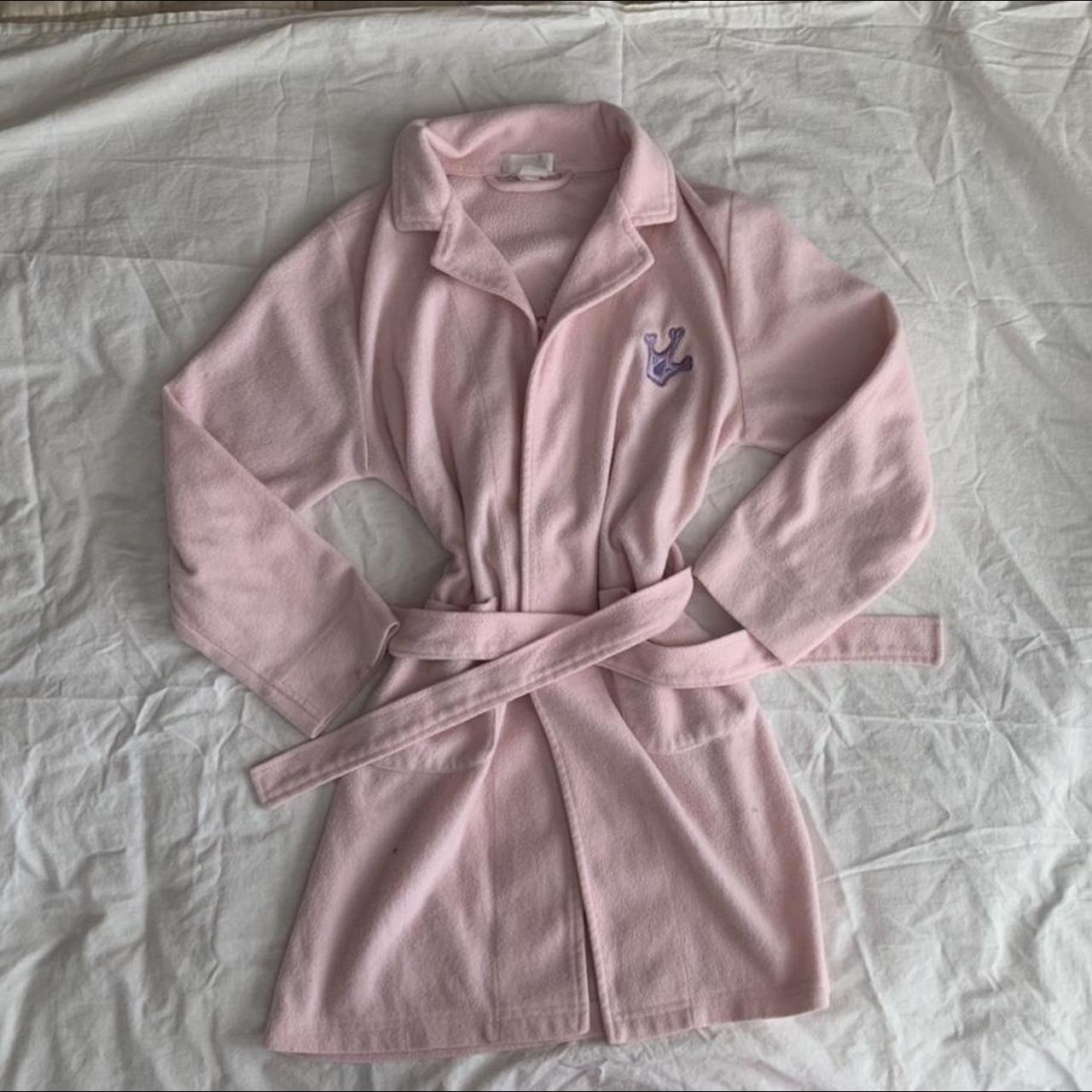Vintage princess Barbie pink robe size youth... - Depop