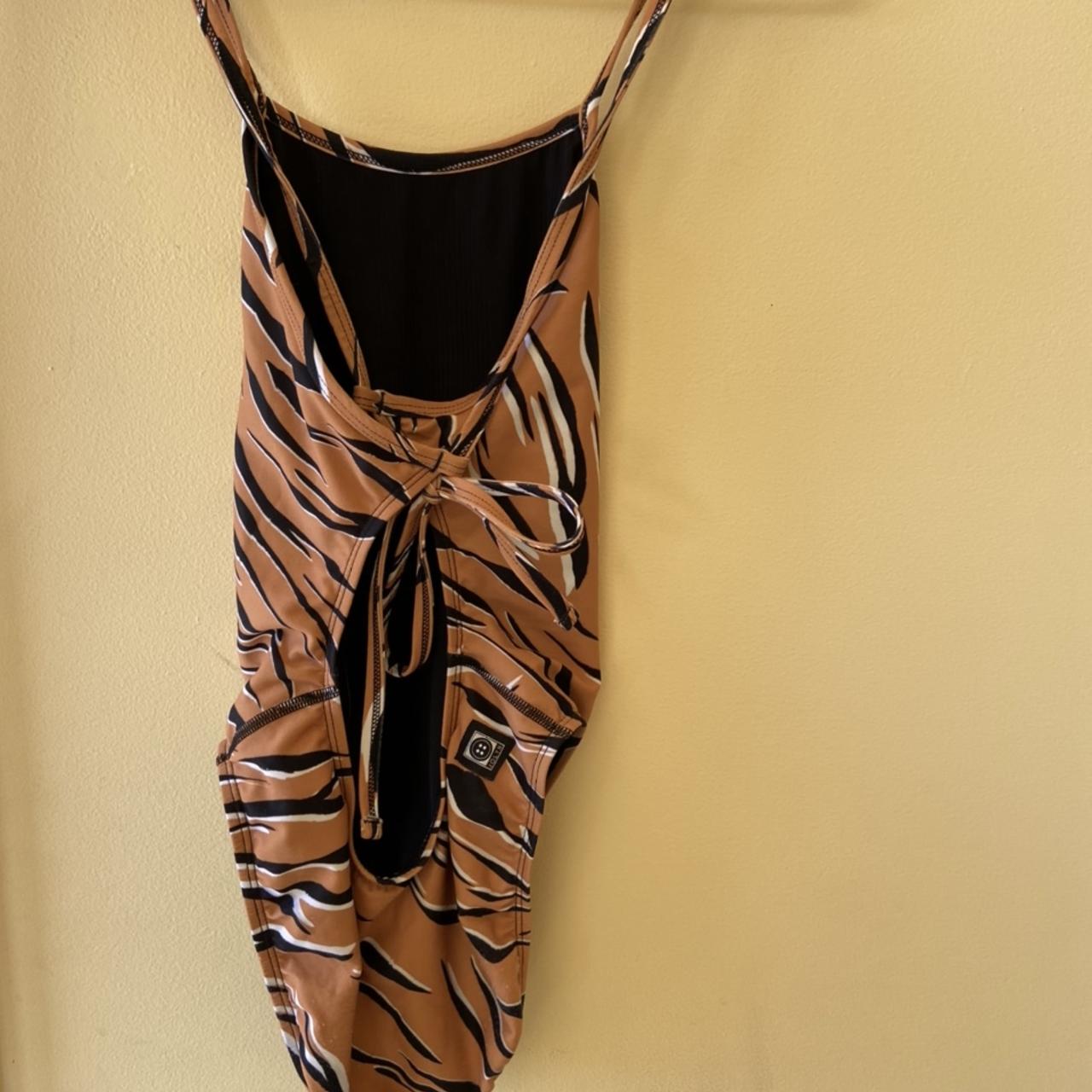 Limited edition tiger print Jolyn bathing suit!... | Depop
