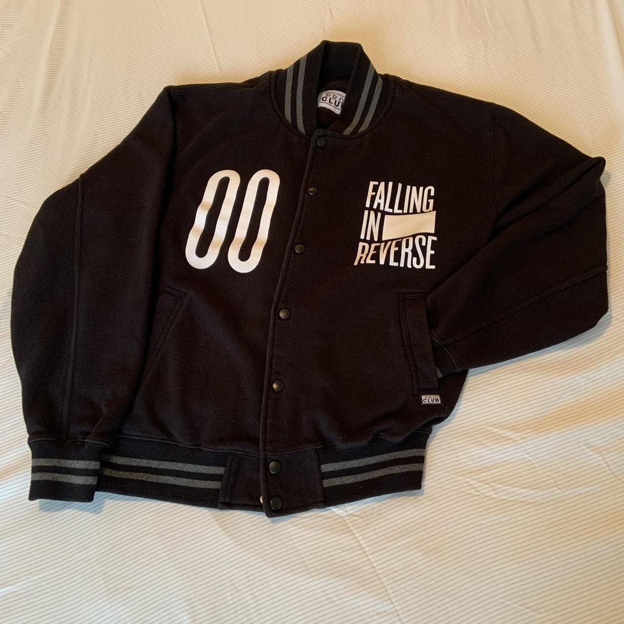 Super cool falling in reverse jacket. It’s a heavier... - Depop