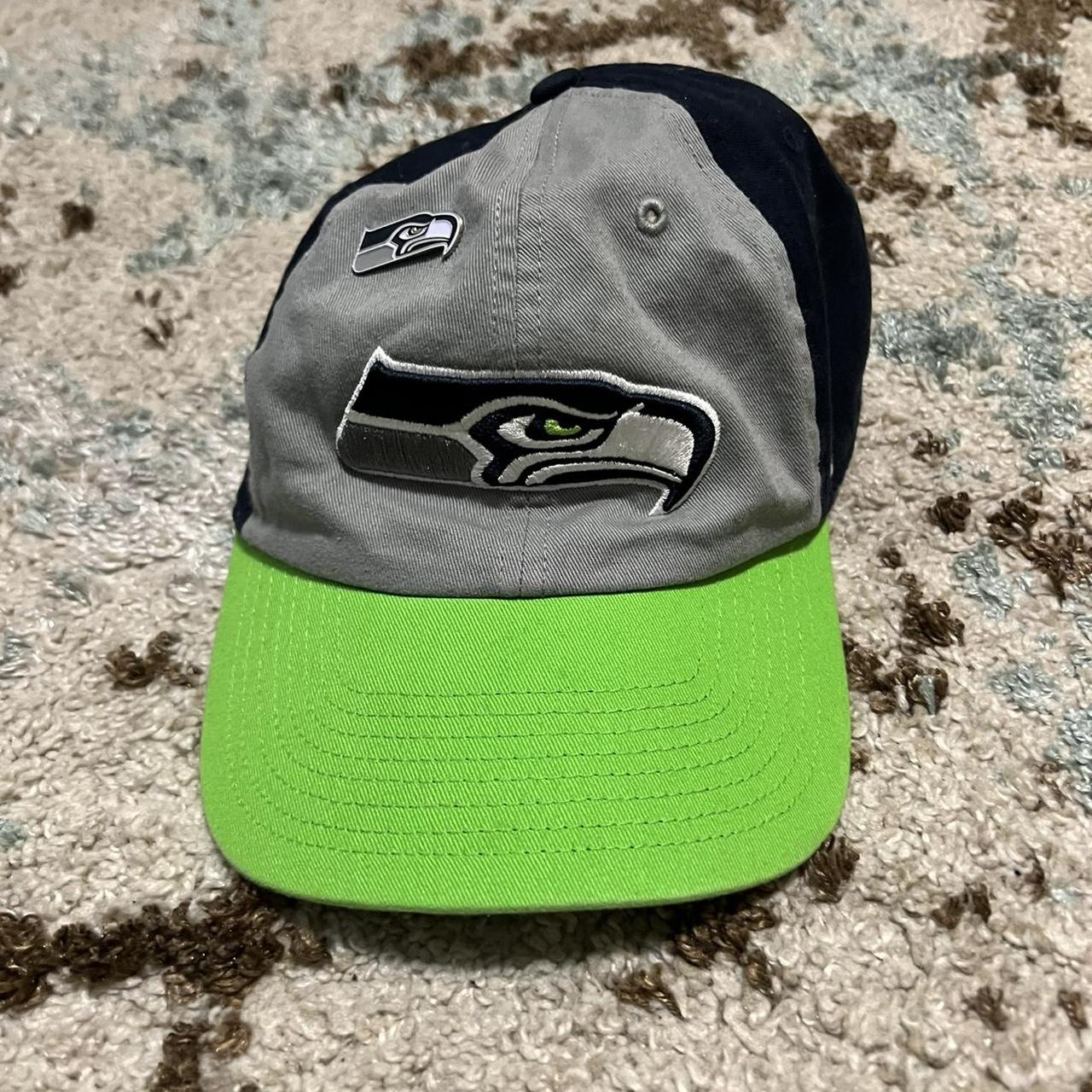 Seattle Seahawks NFL '47 Adjustable Basball Cap With... - Depop