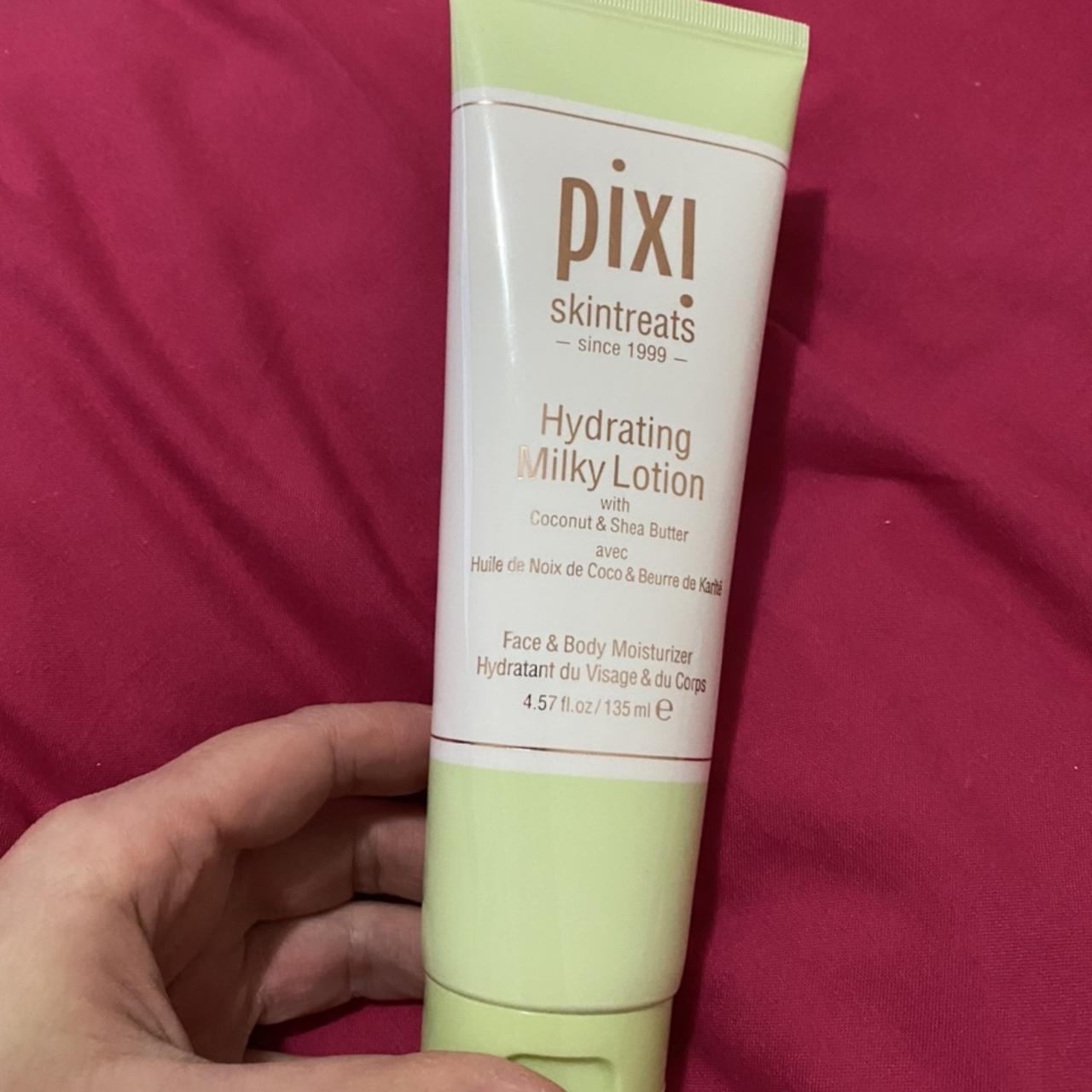 PIXI Hydrating Milking Lotion for face and body with... - Depop