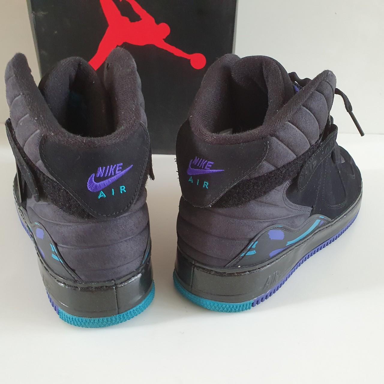 Nike air jordan 8 AF fusion Aqua Nikes famous jordan... - Depop