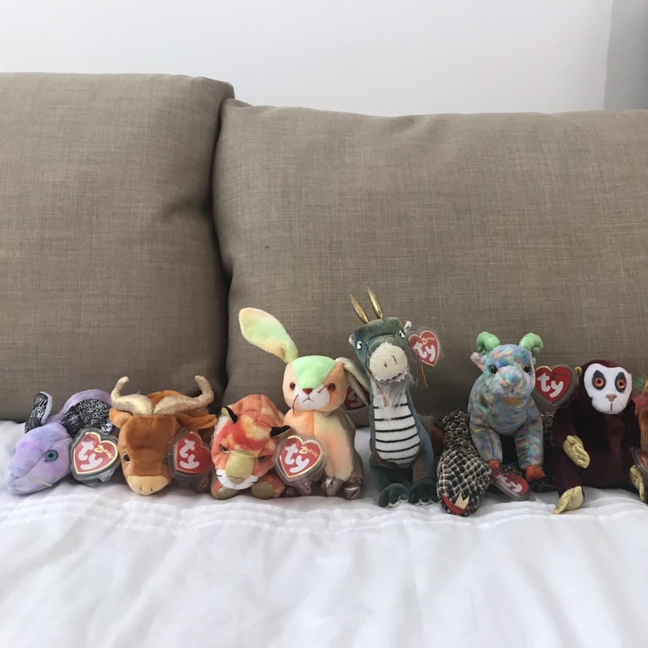 Ty beanie babies Zodiac collection.mint... - Depop