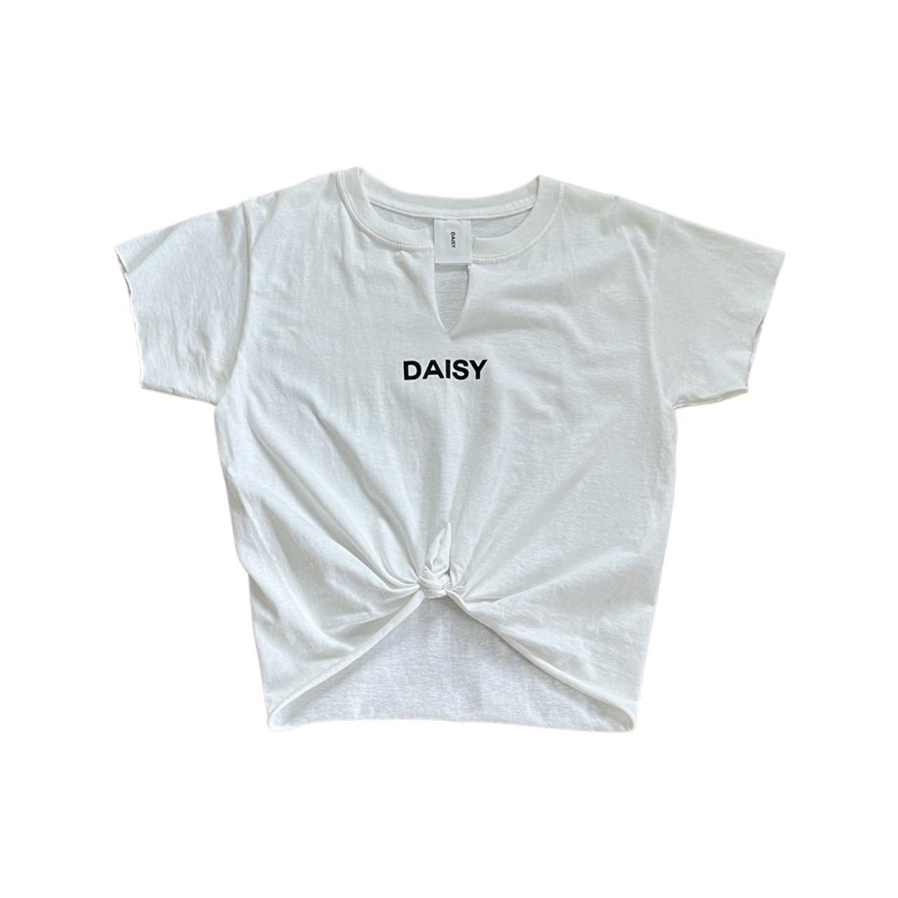 Daisy Daisy TV Women's White T-shirt | Depop