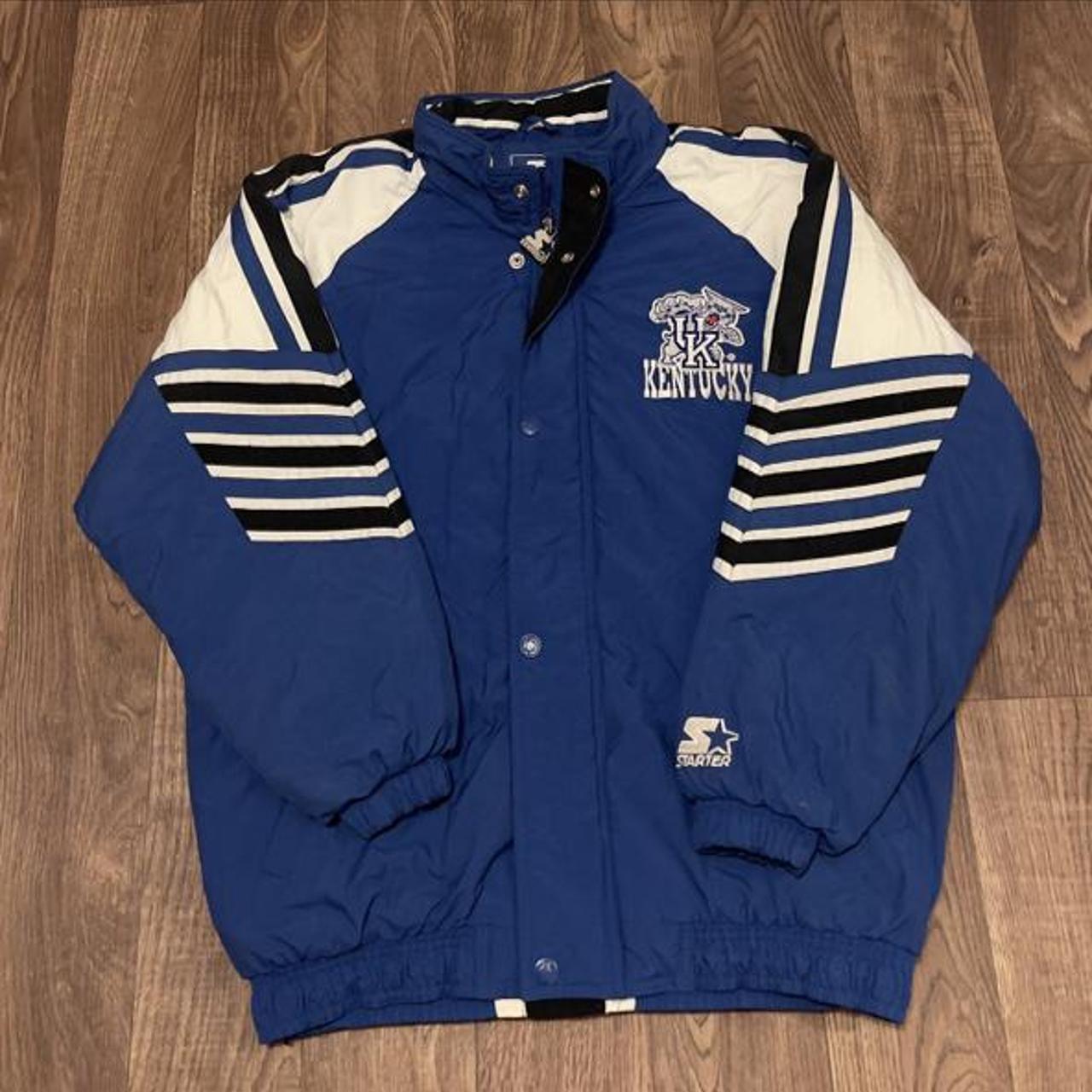 Vintage Embroidered Starter Jacket University of... - Depop