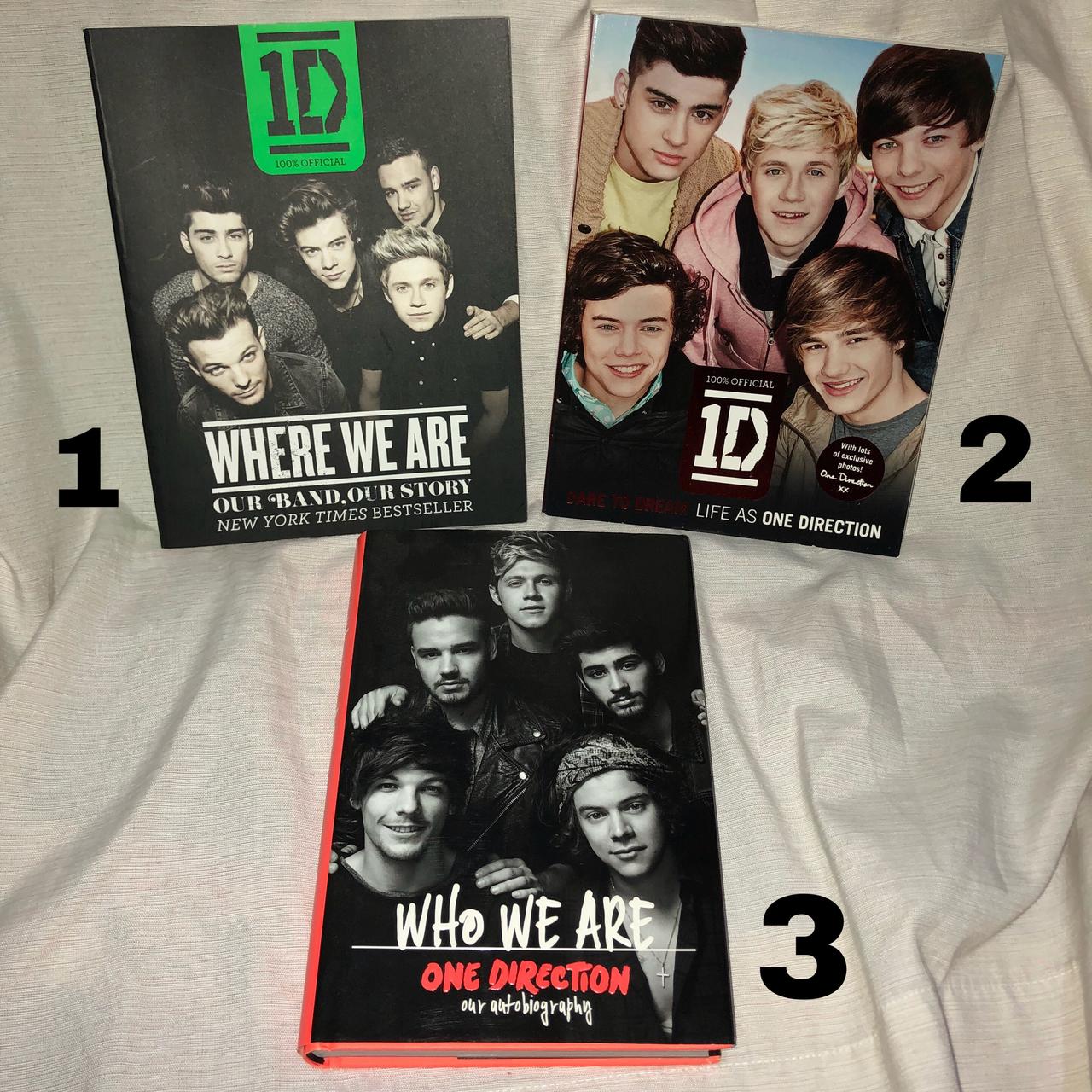 Perfect conditioned one direction books. Bulk:... | Depop