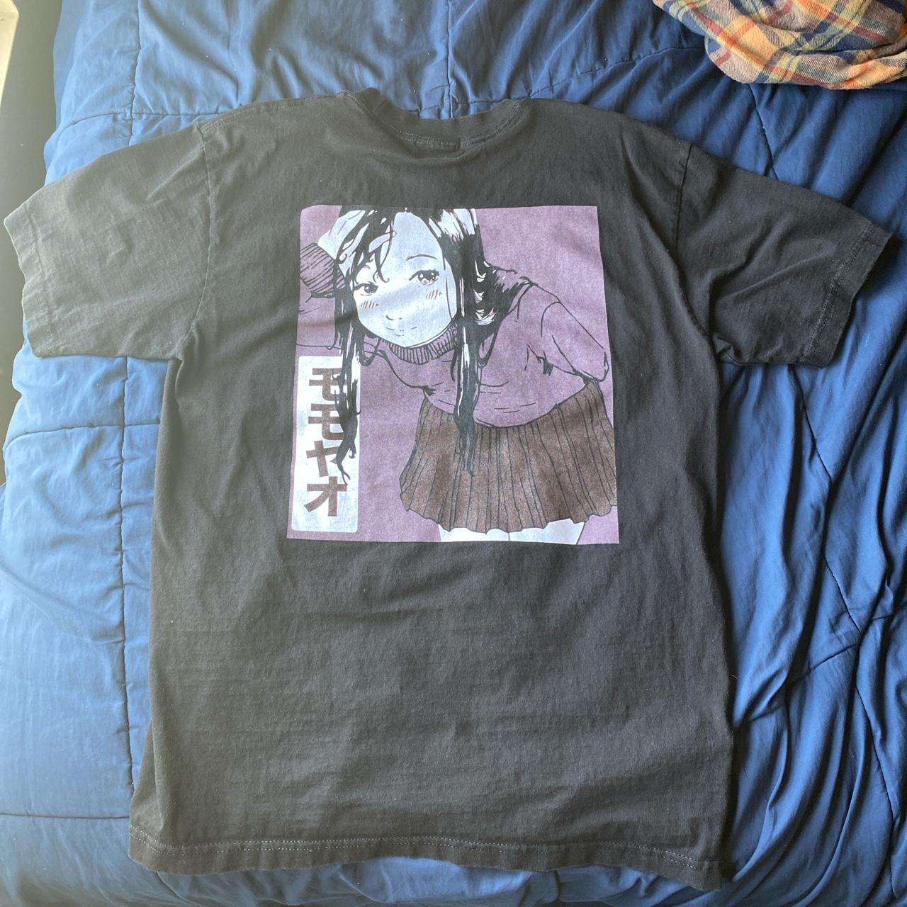 momoyao studio by Jacob Allen #animegirl #blackshirt... - Depop