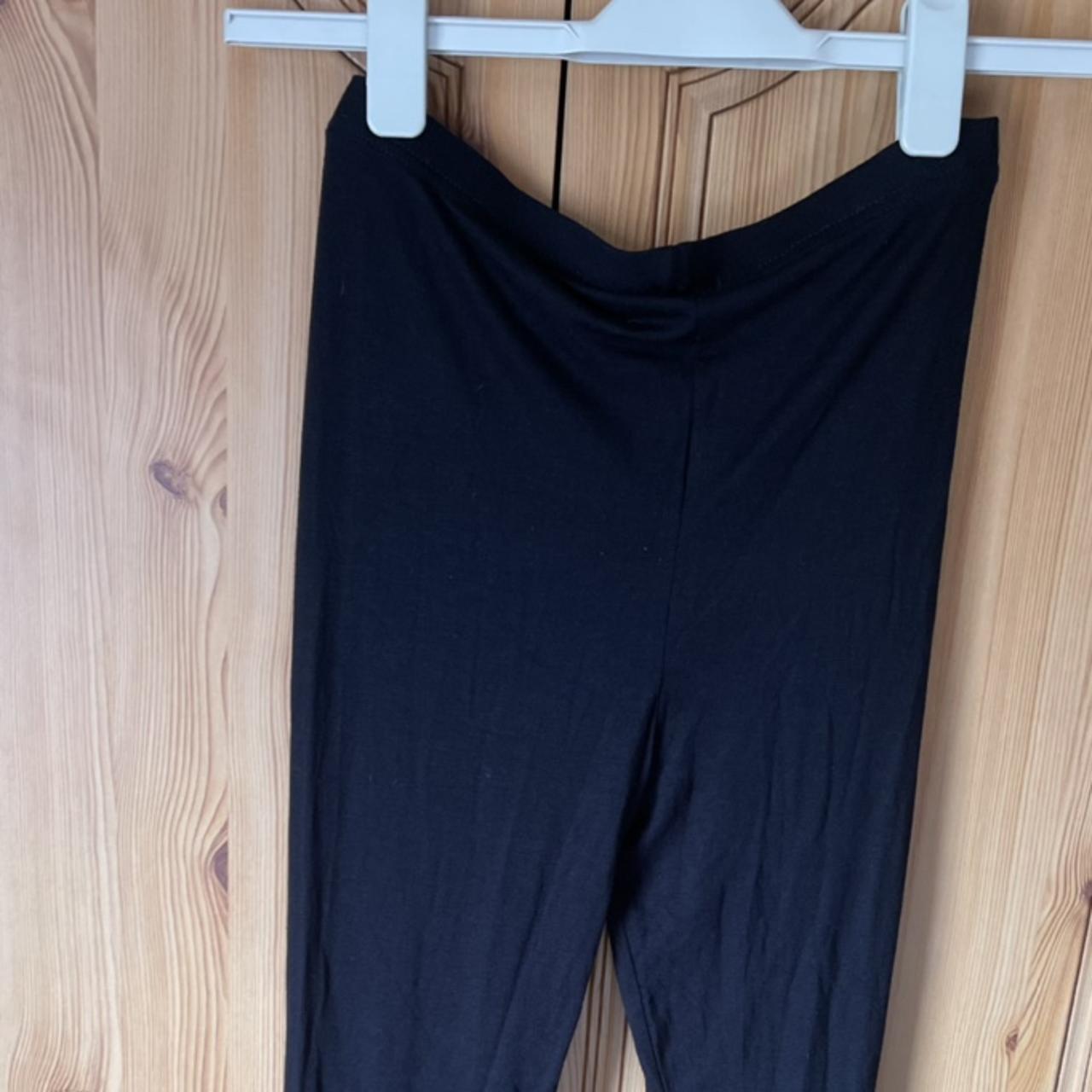 Pretty Little Thing Leggings Black. Size 10. Never... - Depop