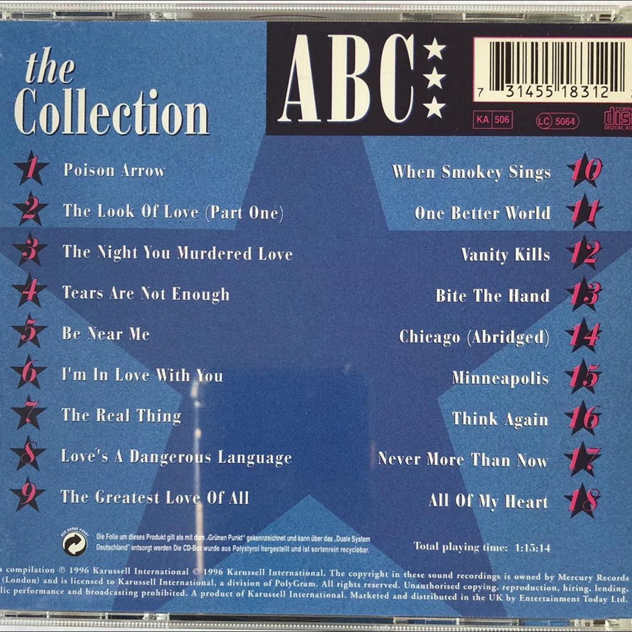 ABC - The Collection CD Album 18 Track CD comes in... - Depop