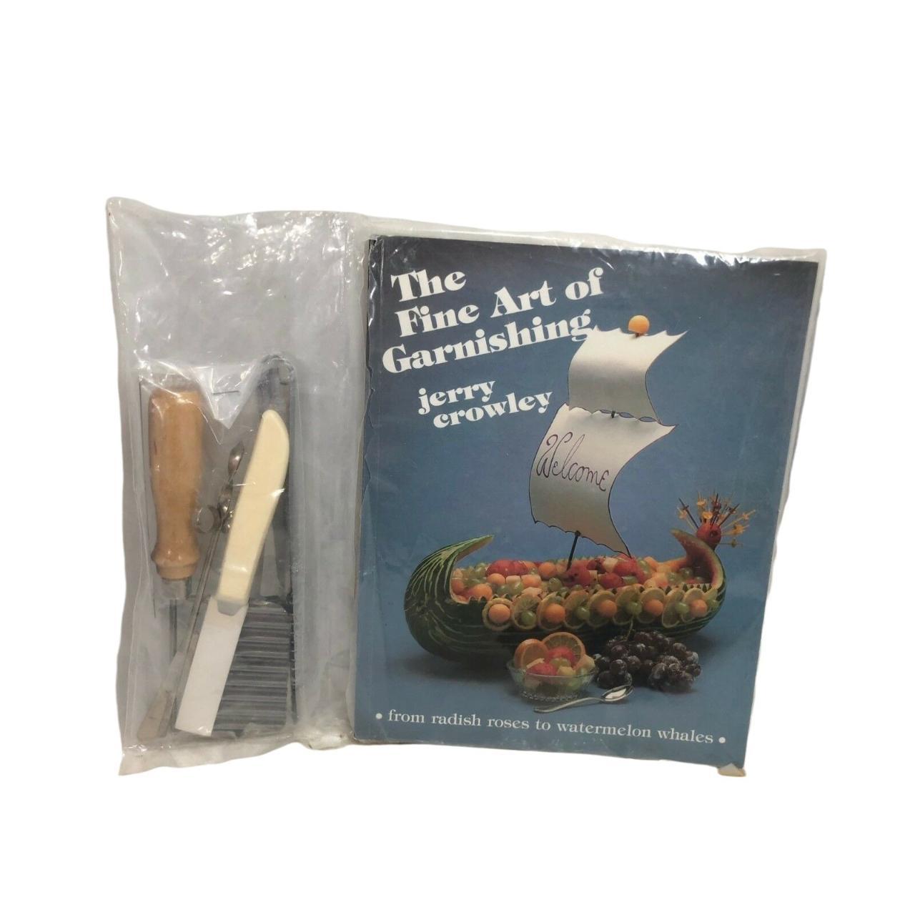 Fine Art of Garnishing Jerry Crowley Book & Tools... - Depop