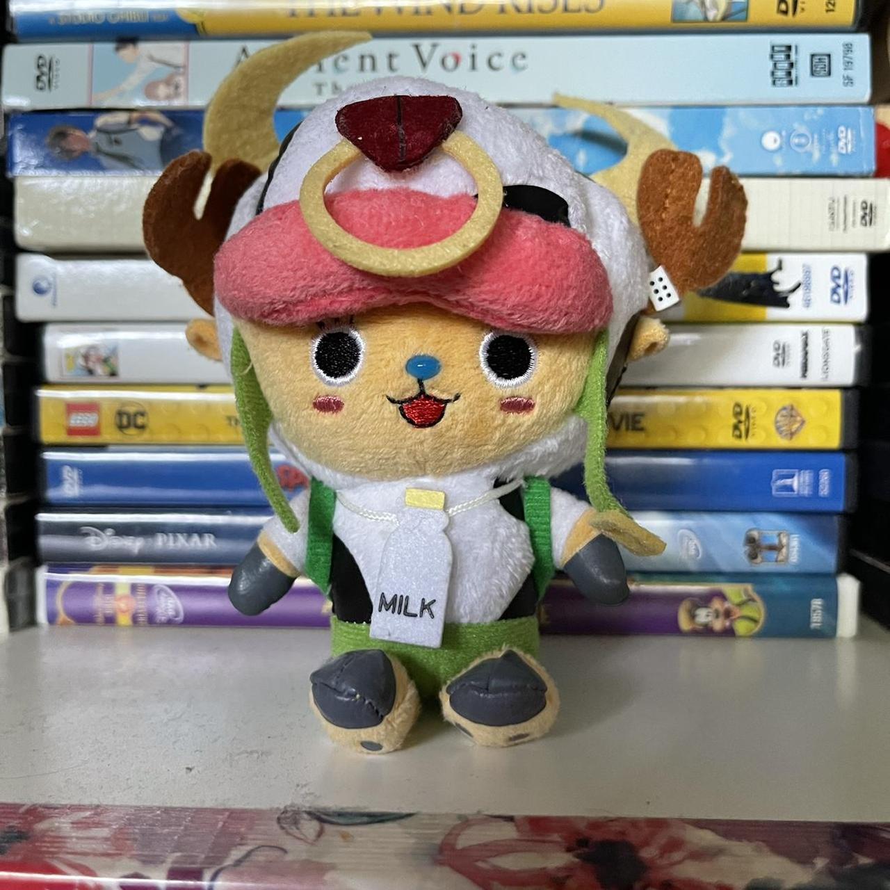 Tony tony chopper film Z plush keychain Vibrates... - Depop