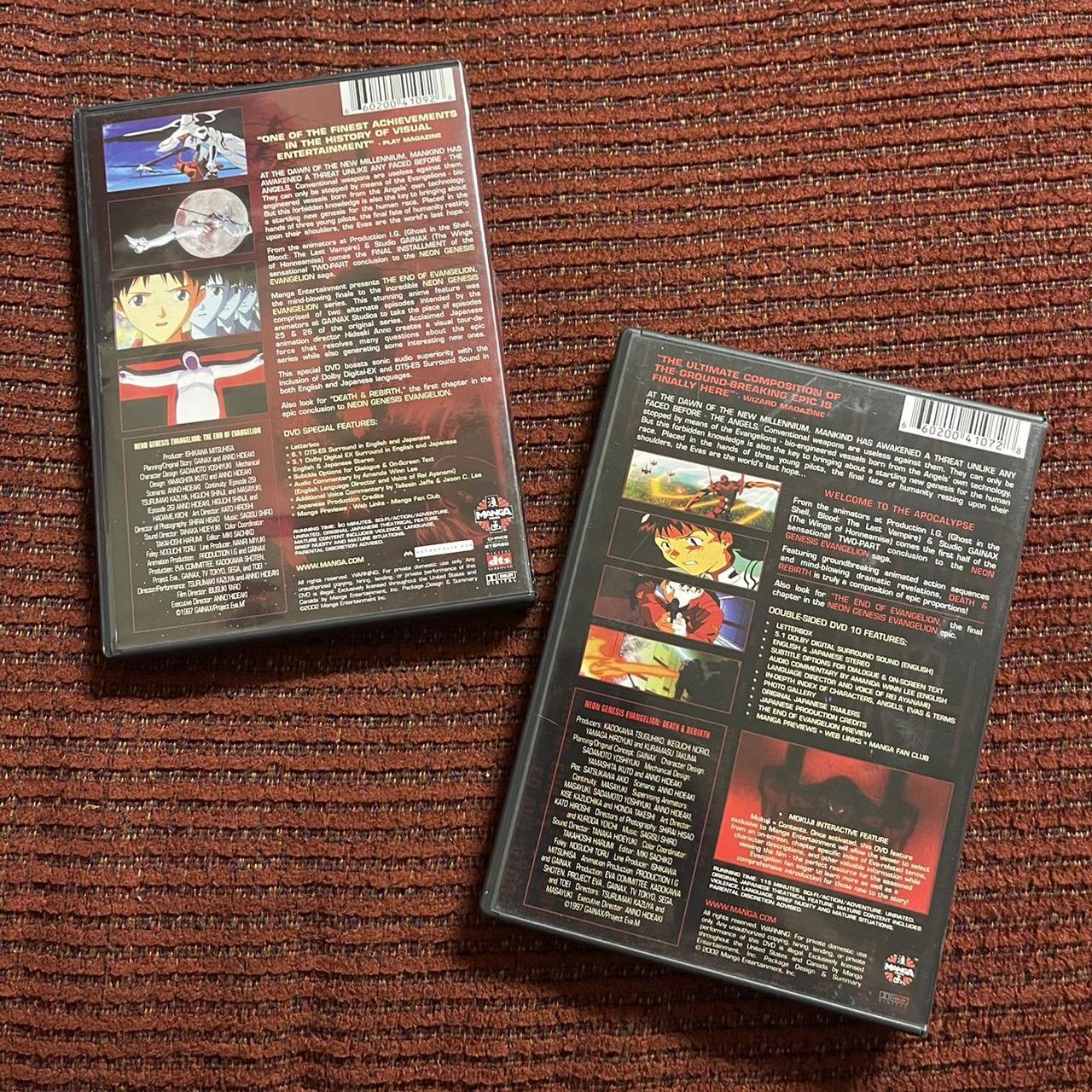 Neon genesis evangelion dvd set Both are in great... - Depop