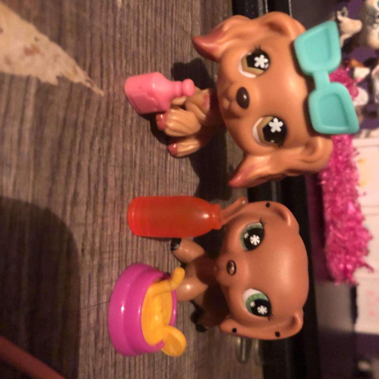 2 rare LPS dog breeds, crockerspainel and dashound.... - Depop