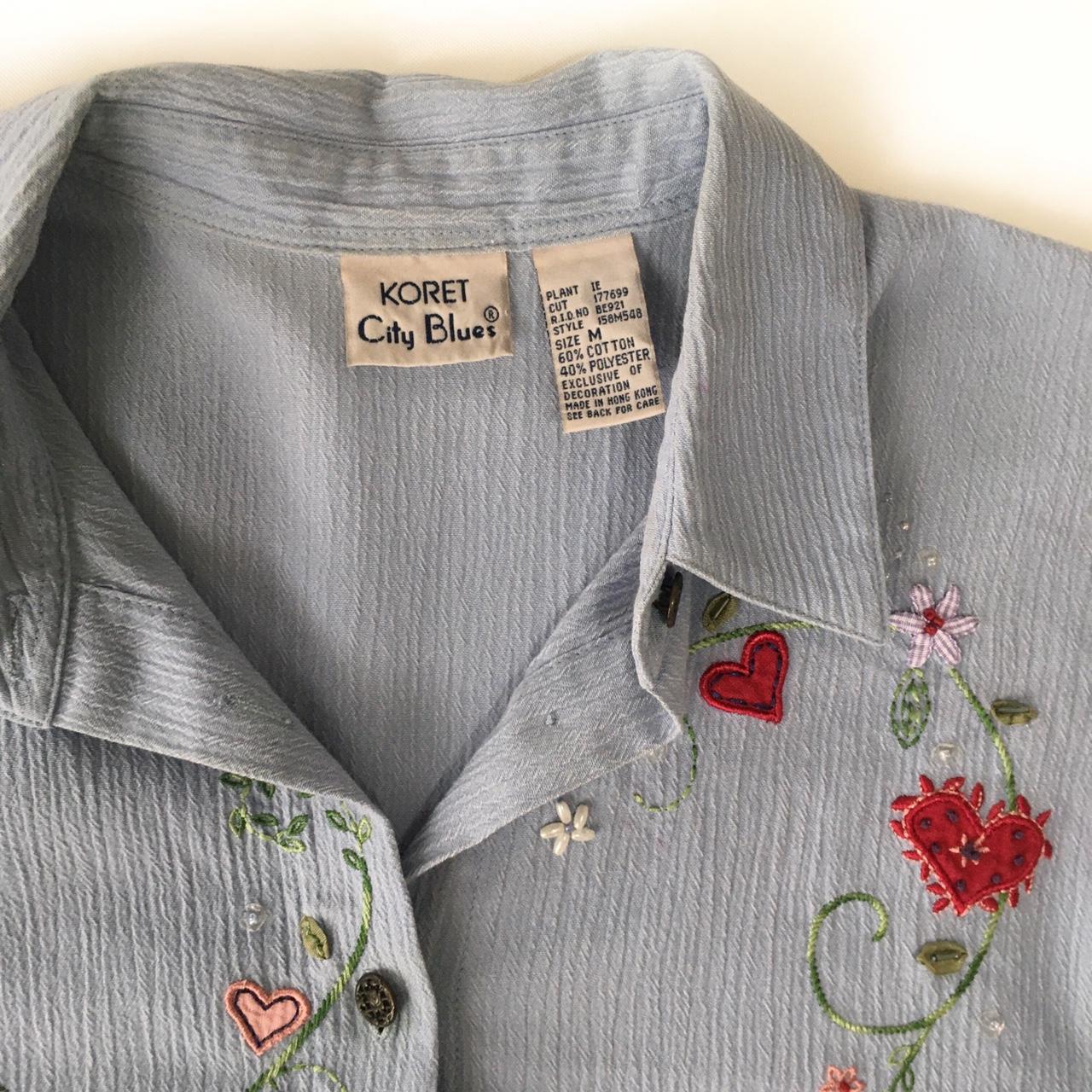 Koret Men's Blue Shirt | Depop