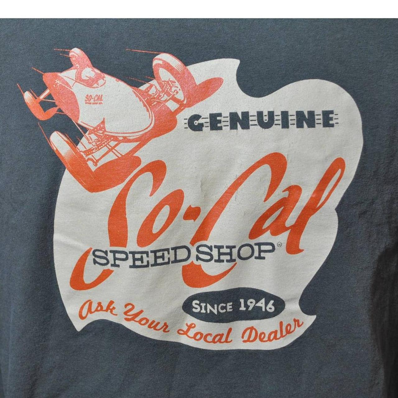 Genuine So Cal Speed Shop Logo T-Shirt - 2XL Size -... - Depop