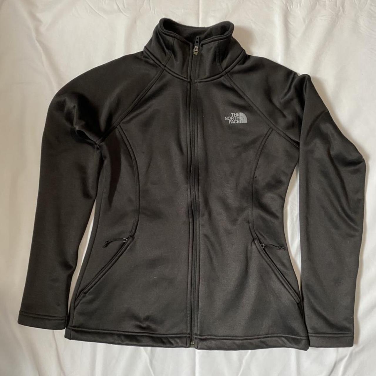 North face fleece lined jacket - Depop