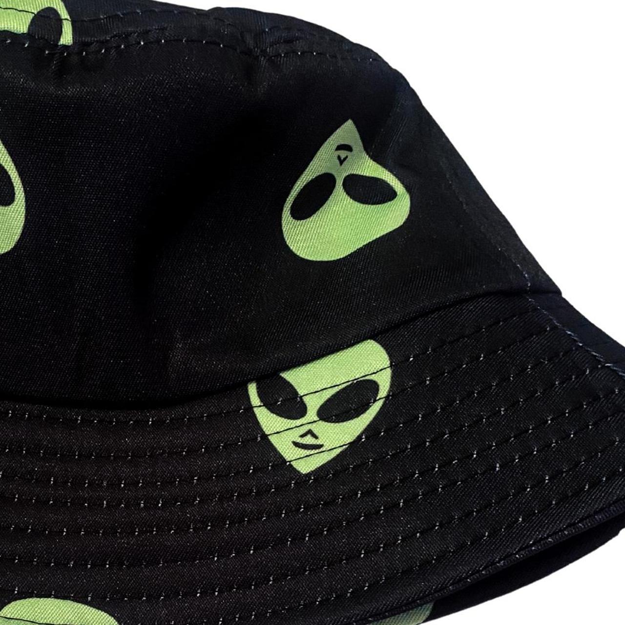 Feeling Spacey - Alien Bucket Hat Size: One... - Depop