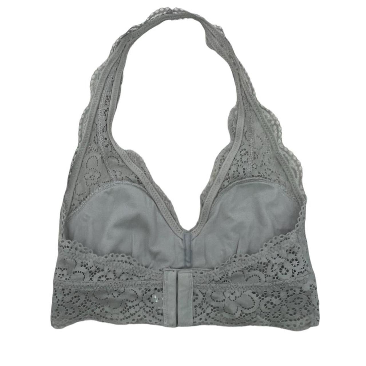 Aerie grey lace bra size XS Great condition I can... - Depop