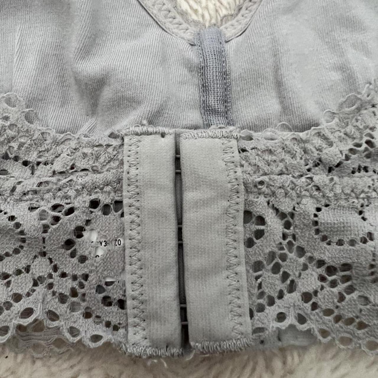 Aerie grey lace bra size XS Great condition I can... - Depop