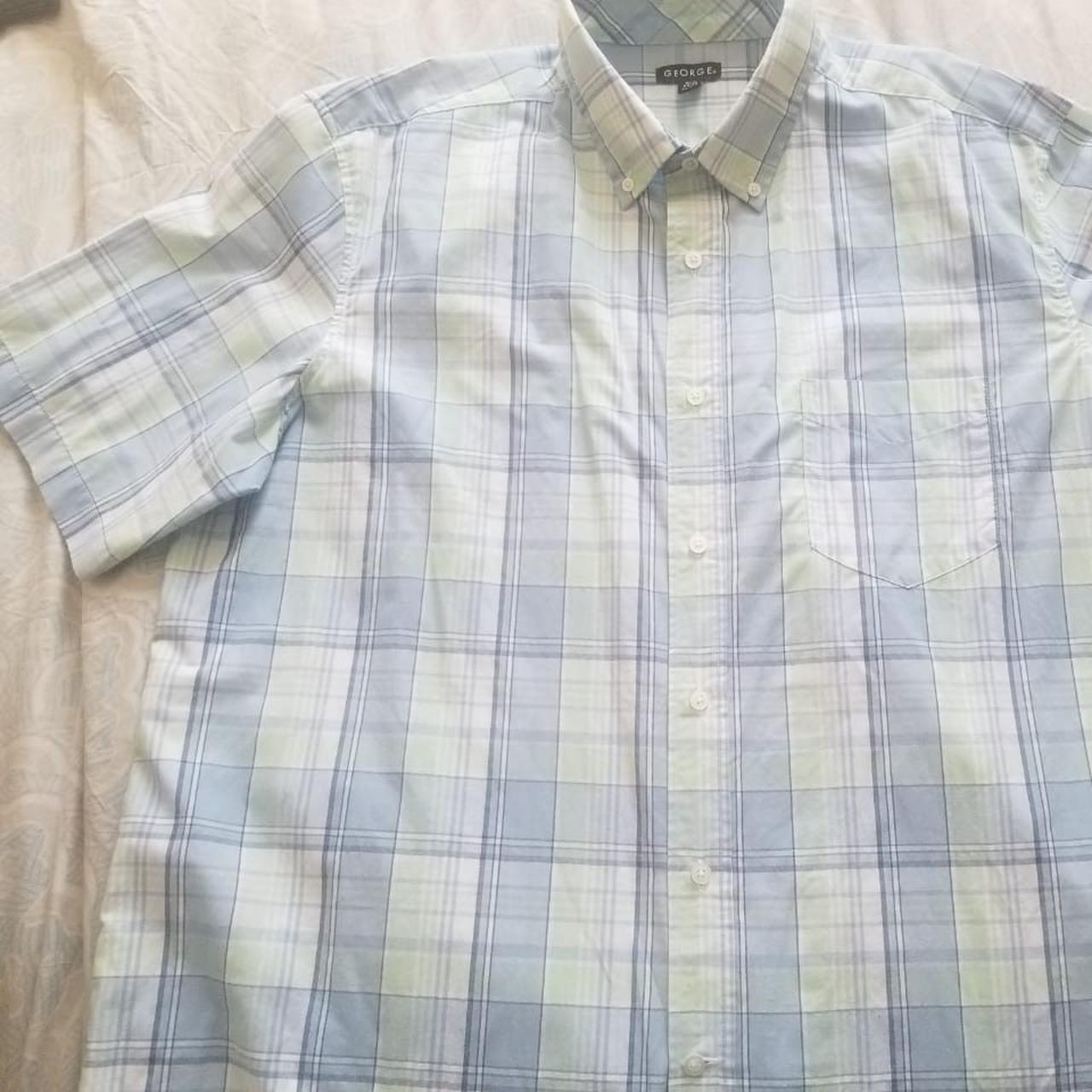 Dress shirt brand George, size XL, good condition,... - Depop