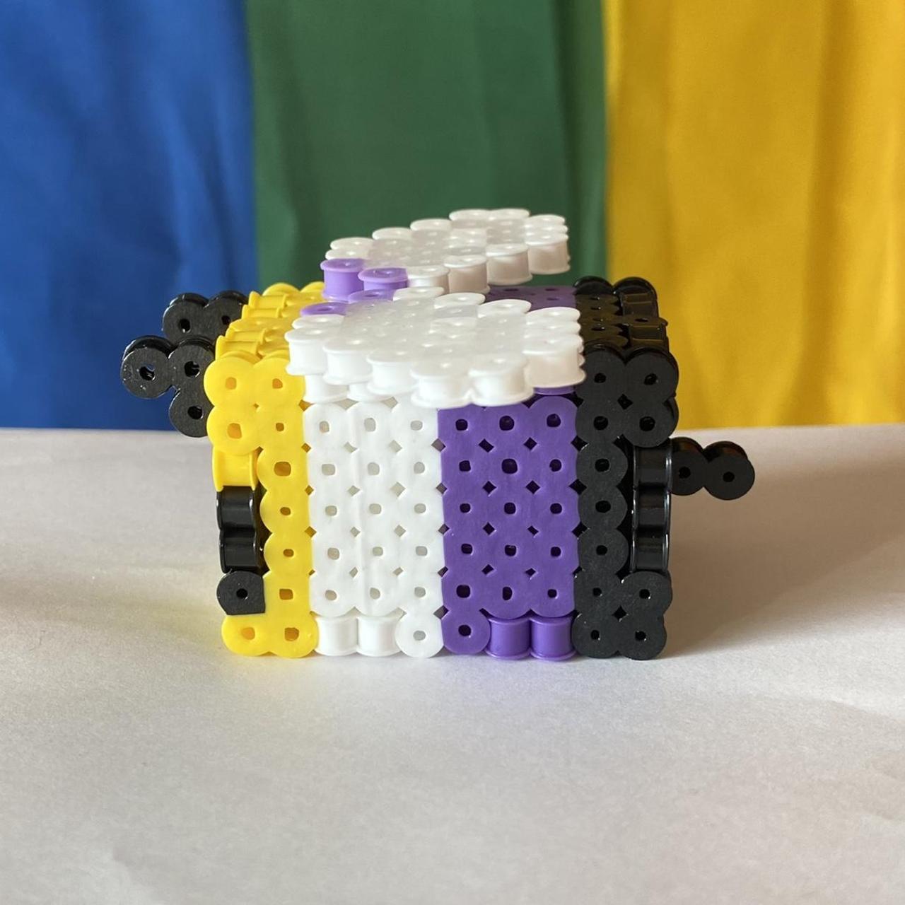 Lgbtq Flag Minecraft Bee Non Binary 🙇🧍 Absolutely Depop