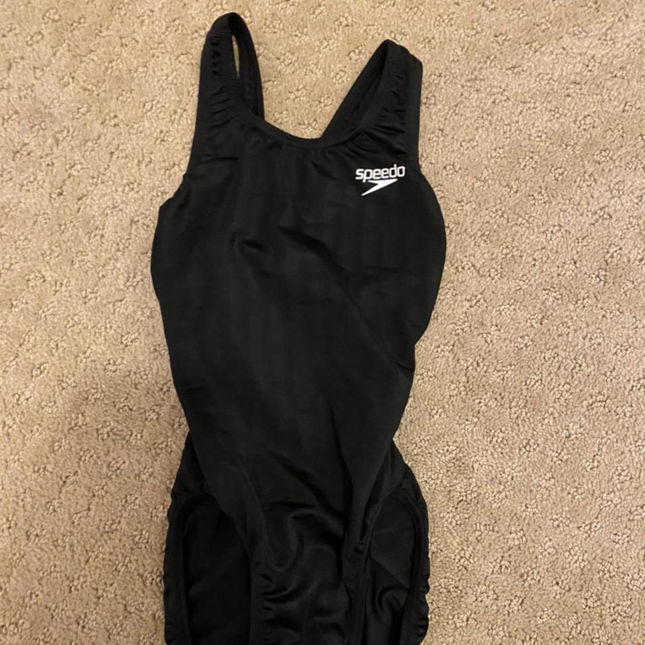 Speedo Women's Black Suit | Depop