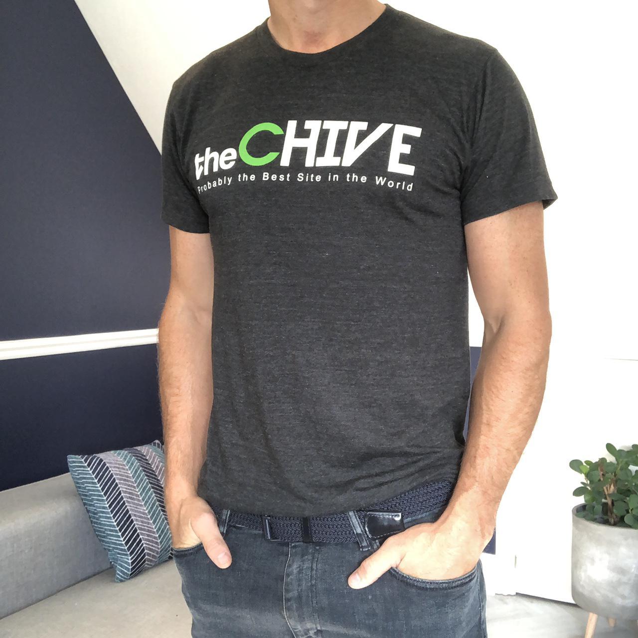 The Chive rare mens T-shirt Model is 6ft1 slim... | Depop