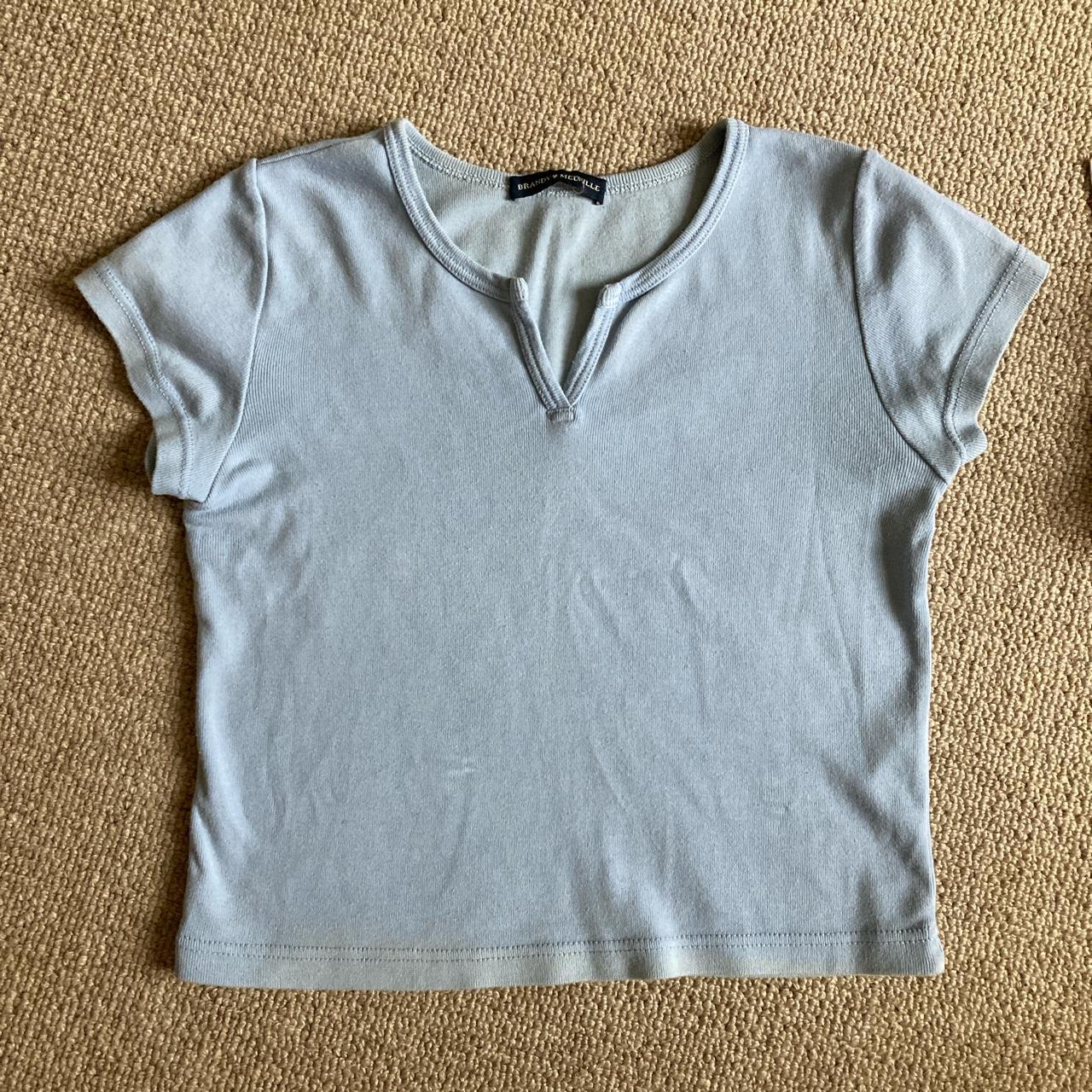 Very cute baby blue brandy Melville top Selling... - Depop