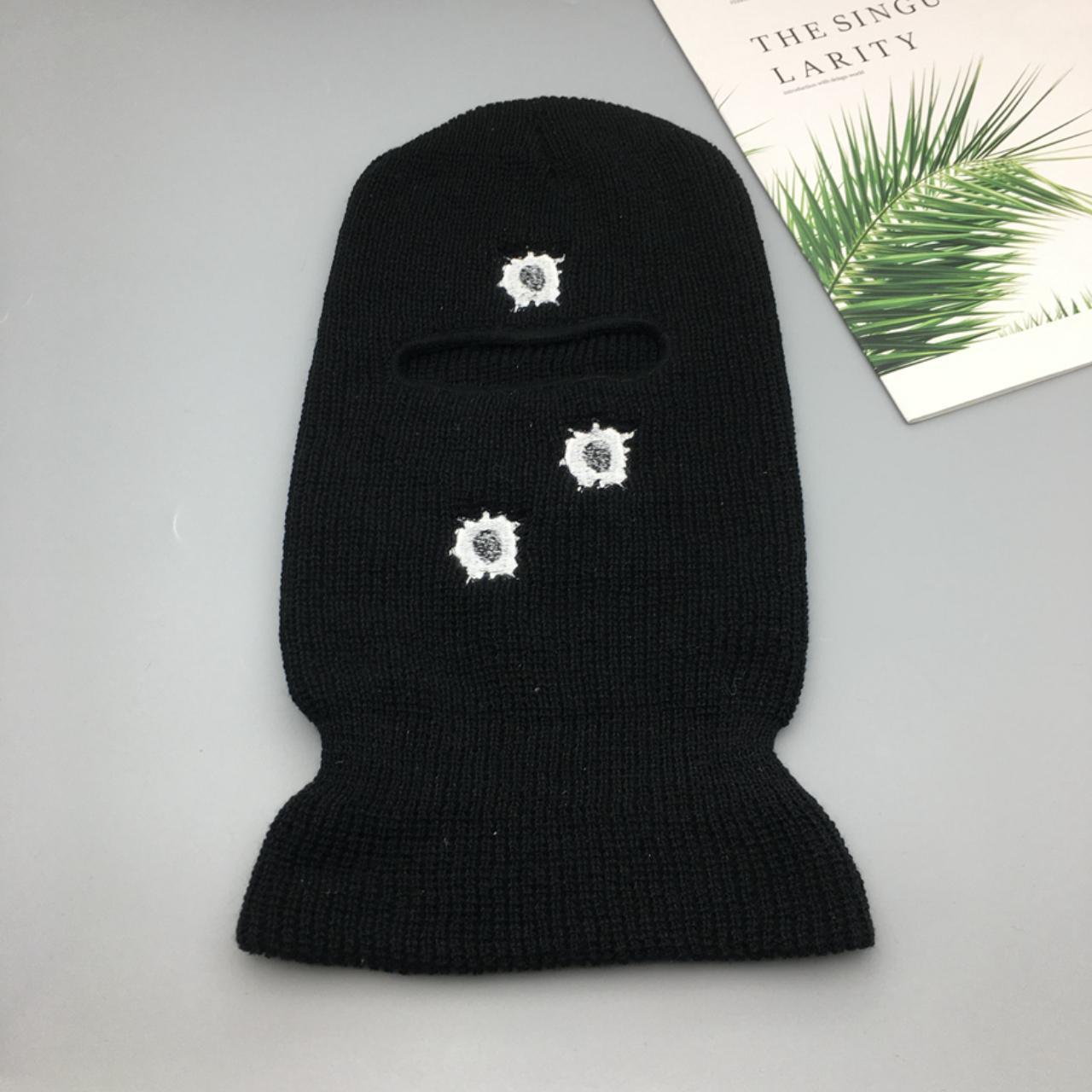 Fashion Ski Mask Punk hip-hop single-hole... - Depop