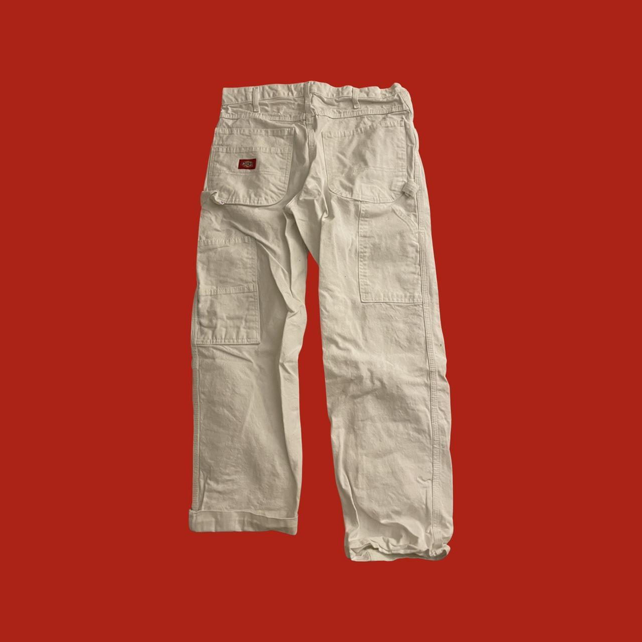 White Dickies Size 32x30 They Are Not Off White Depop
