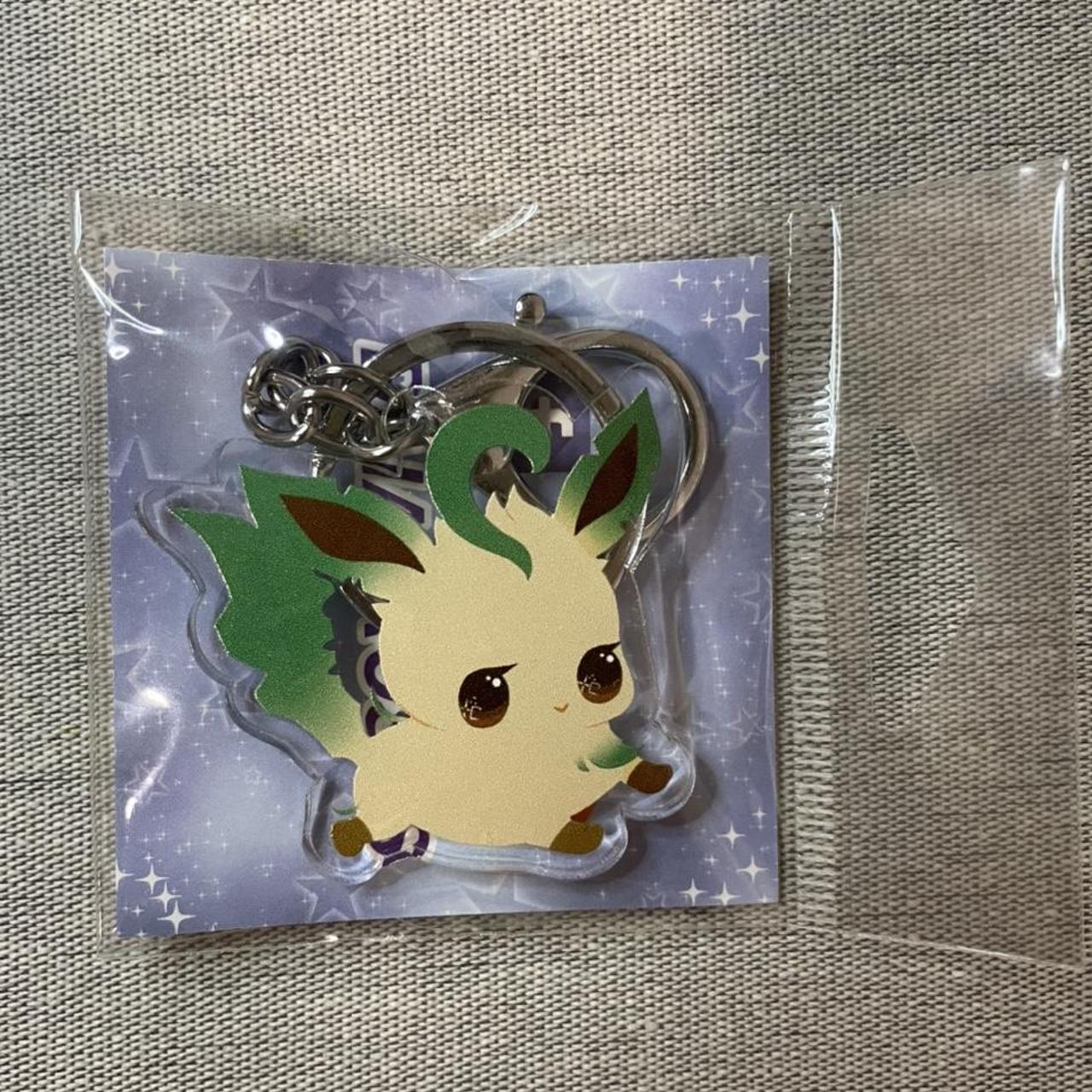 Pokemon Leafeon Acrylic Keychain Each charm is about... - Depop