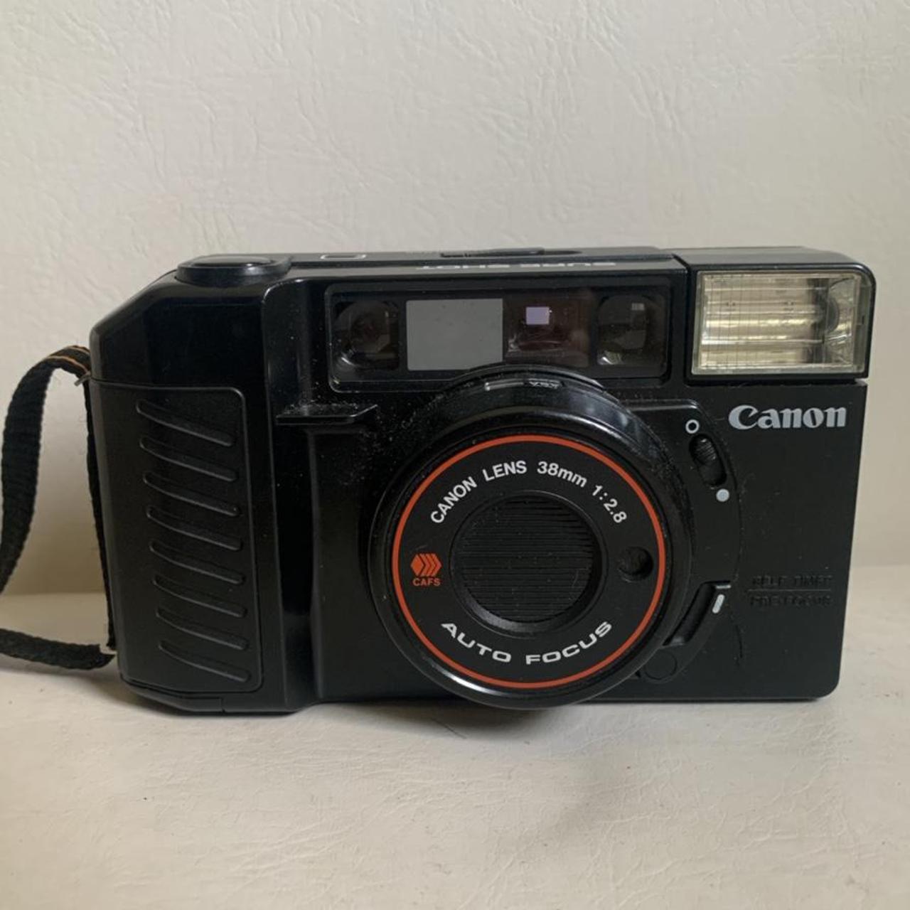 CANON SURE SHOT 35MM POINT AND SHOOT FILM CAMERA... - Depop
