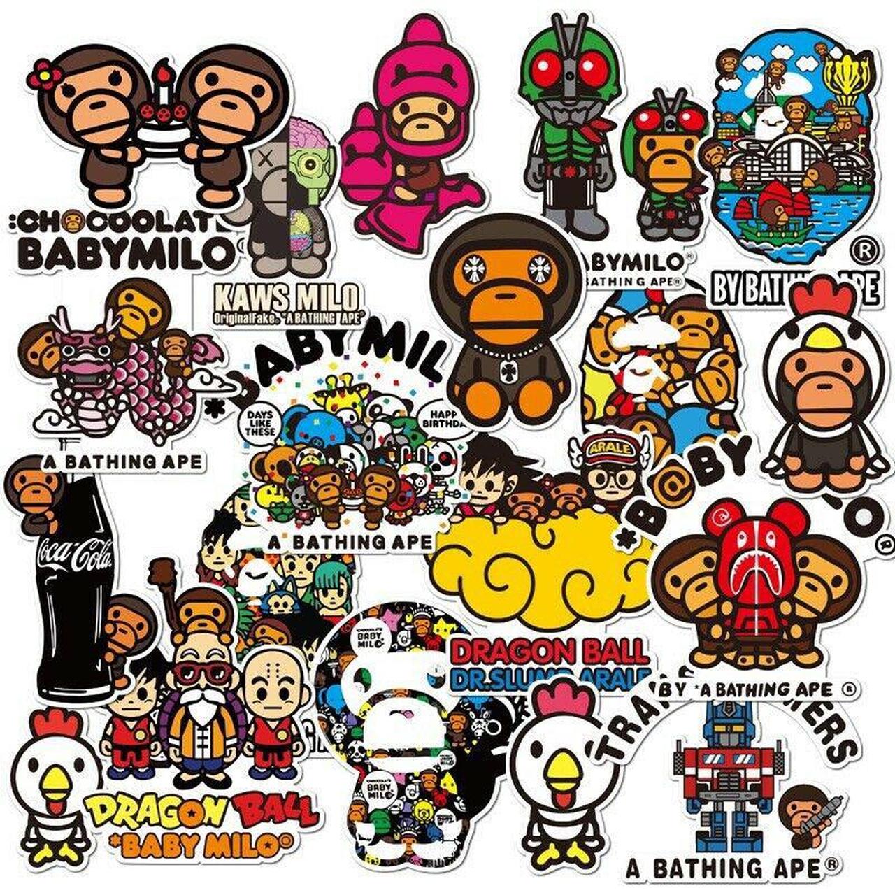 BAPE Stickers | Depop