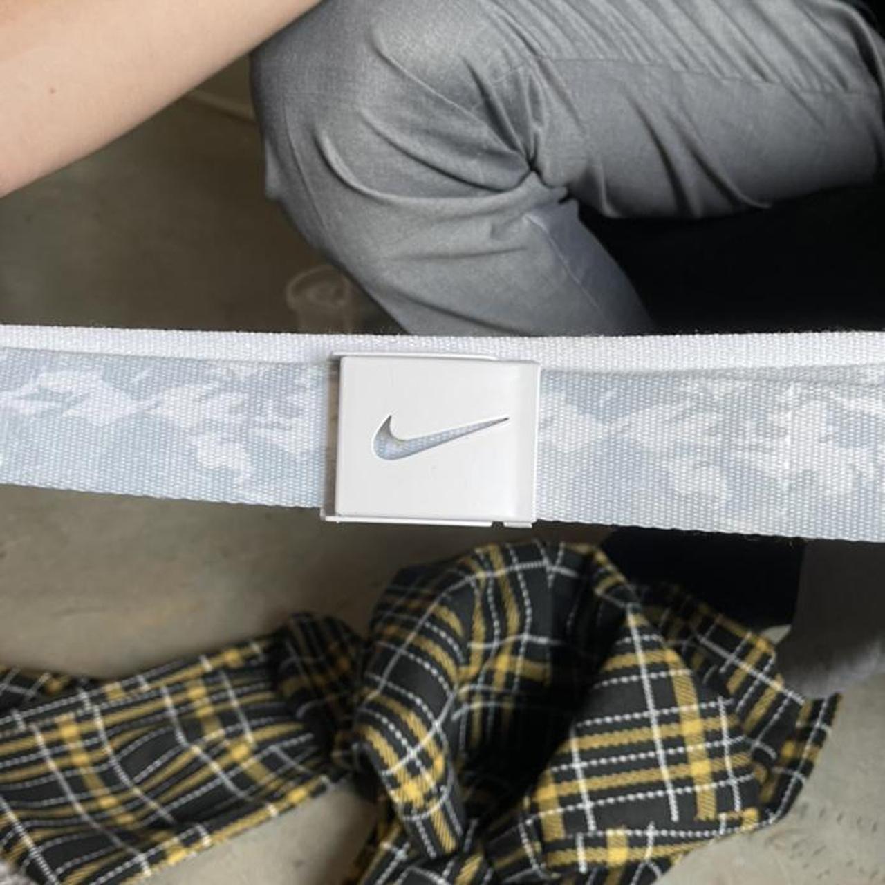 Nike belt. Blueish gray camouflage pattern. - Depop