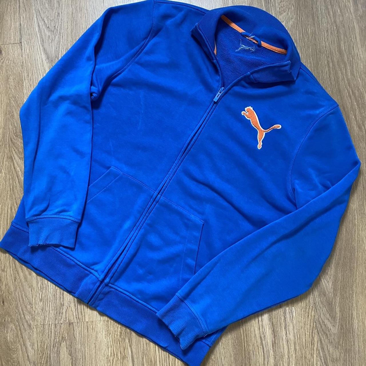 Puma Men's Blue Jacket | Depop
