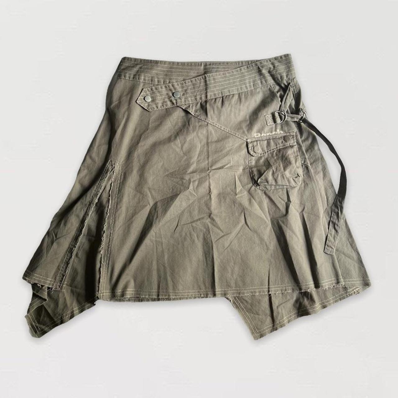 Bench Women's Khaki Skirt | Depop