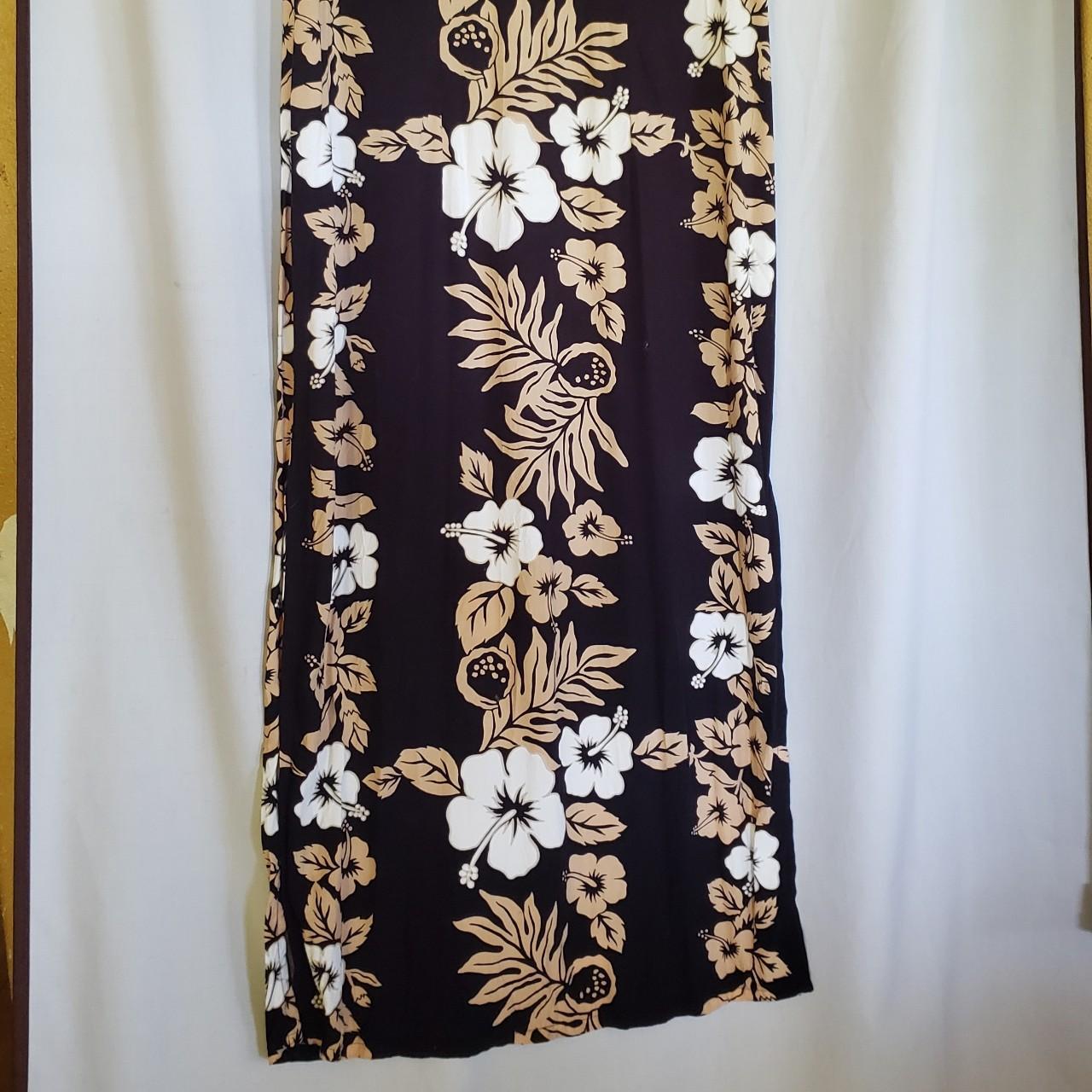 Vintage 90s Hawaiian Reserve Collection Floral Maxi Depop