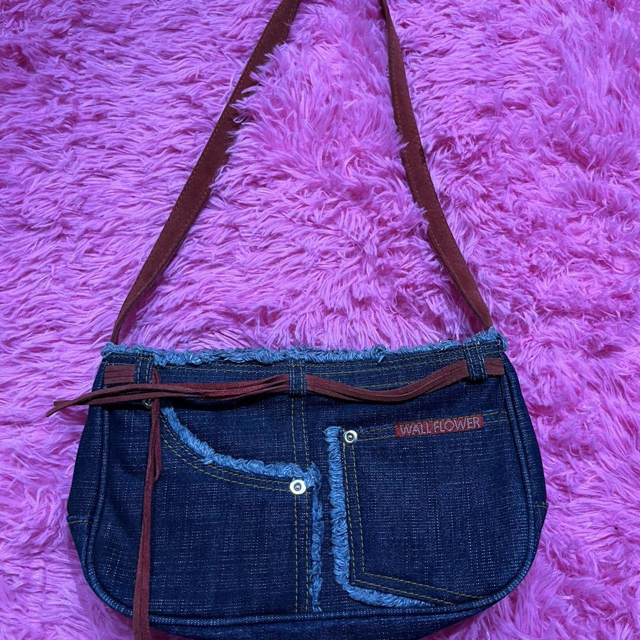 Stunning denim mini purse 😫 Has plenty pockets and... - Depop