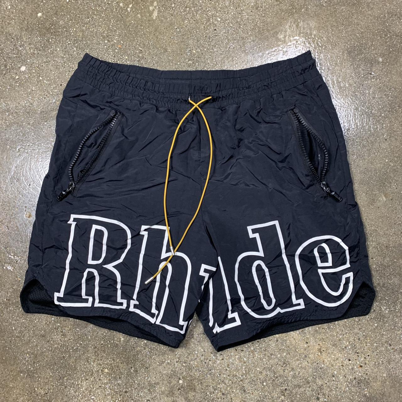 Rhude shorts Worn several times still good shape - Depop