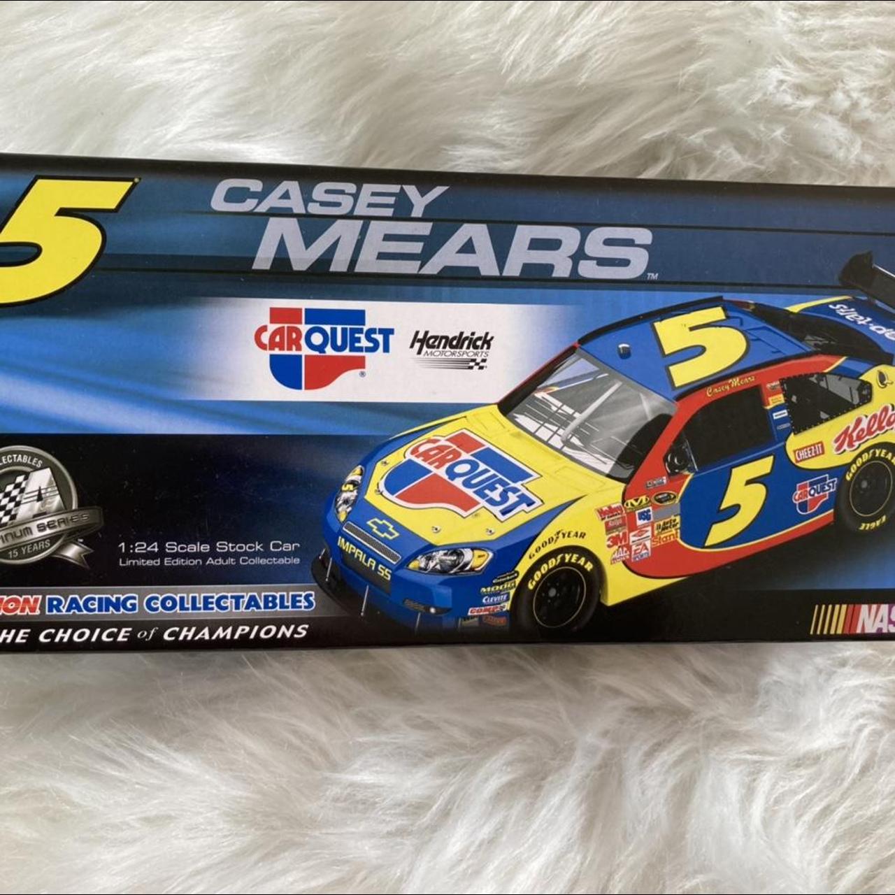 Casey Mears #5 CarQuest 1:24 Scale Stock Car Limited... - Depop