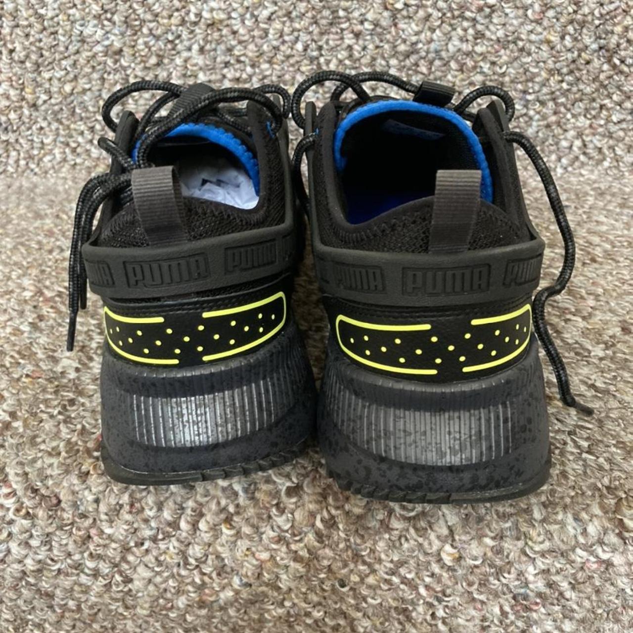 PUMA Men's Pacer Future Trail Sneaker, Black... - Depop