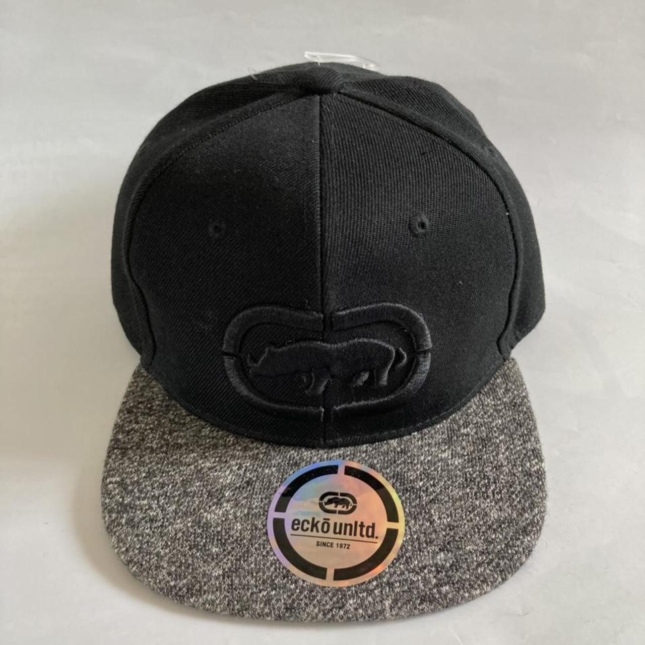 Ecko Unltd. Men's Black and Red Hat | Depop
