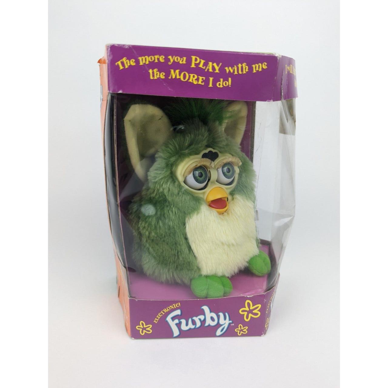 For sale is a 1998 "Frog" Furby model number 70-800.... - Depop