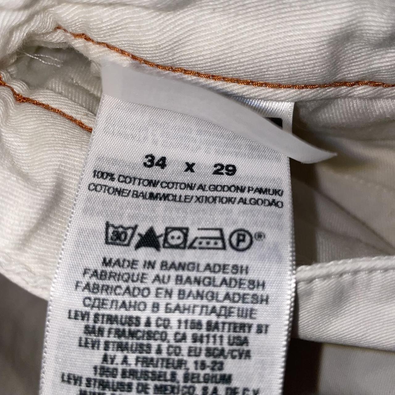 Dockers white pants 34 x 29 10/10 condition Ignore... - Depop