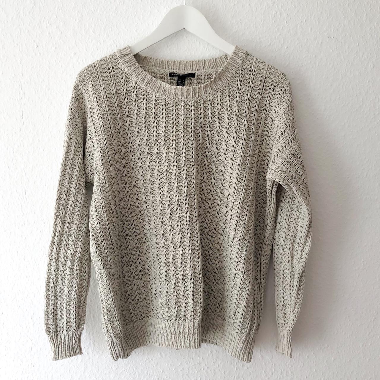 Mango Knit Sweater Beautiful knitted sweater in... - Depop