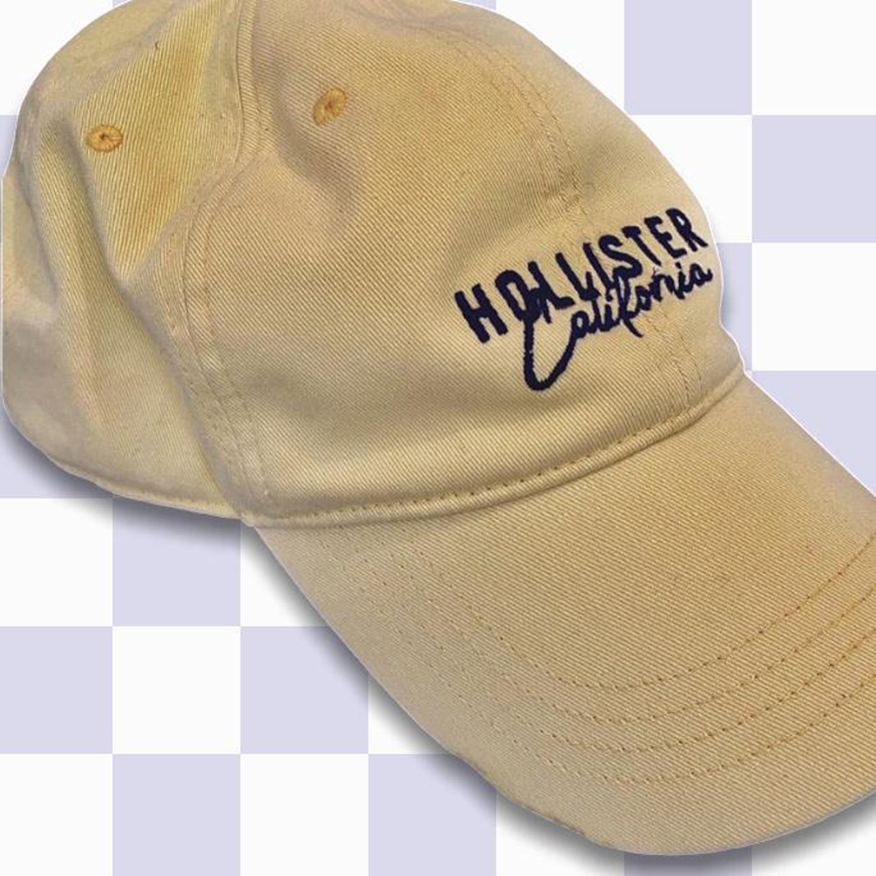 HOLLISTER Yellow Cap!🛼 Condition - Brand New🧩 ... - Depop